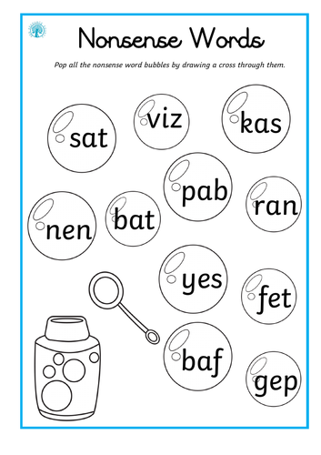 Nonsense Words | Teaching Resources