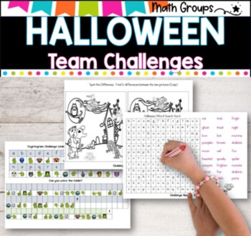 Halloween Team Challenge I Escape the room I Team Building | Teaching ...