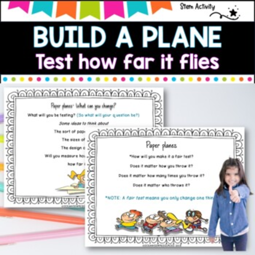 STEM-Paper Plane Challenge | Teaching Resources