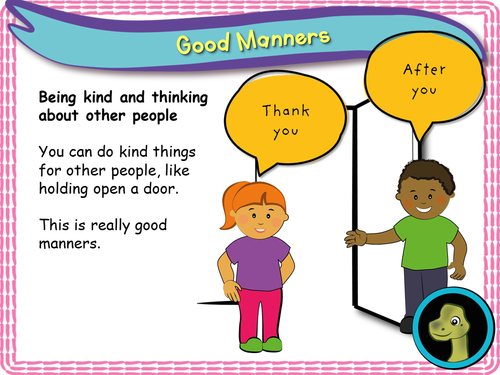Good Manners / Polite Words - EYFS PSHE | Teaching Resources