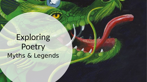 Poetry: Myths and Legends | Teaching Resources