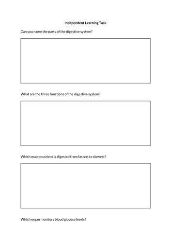 Unit 13: Nutrition lessons & resources | Teaching Resources