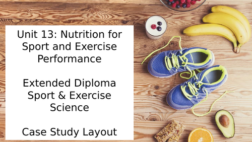 Unit 13: Nutrition lessons & resources | Teaching Resources