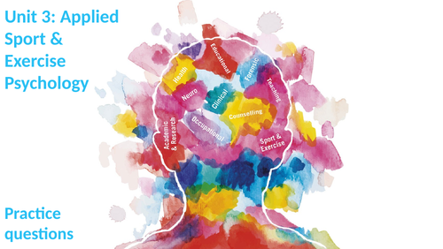Unit 3: Applied Sports Psychology | Teaching Resources