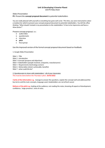 OCR Unit 16 Developing a Smarter Planet | Teaching Resources