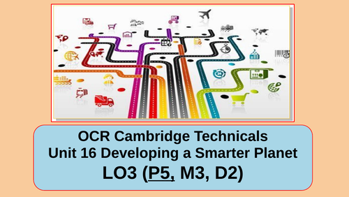 OCR Unit 16 Developing a Smarter Planet | Teaching Resources