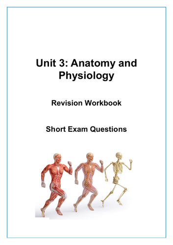 BTEC L3 Health and Social Care - Unit 3 Anatomy and Physiology Exam Practice Workbooks ...