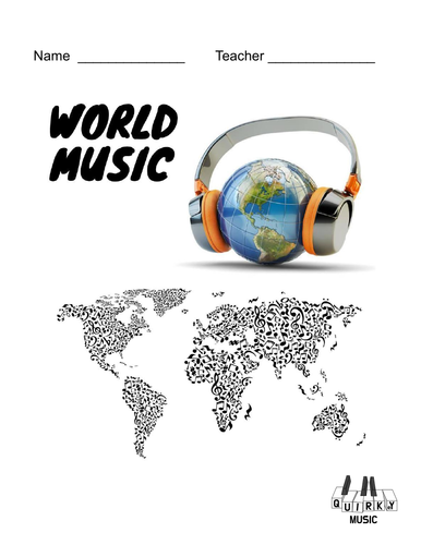 WORLD Music Unit: Student Workbook and Teacher Slides | Teaching Resources