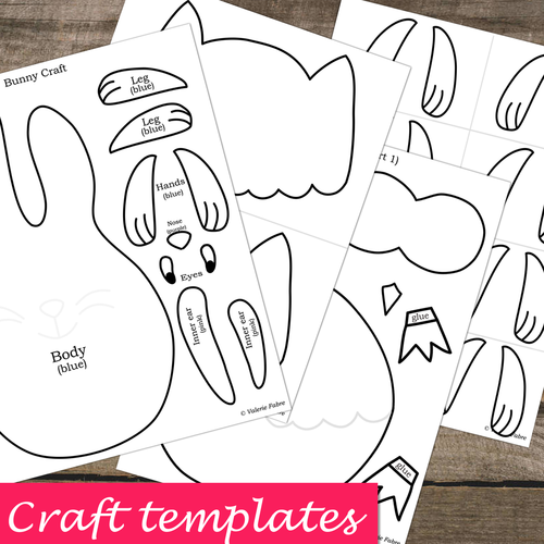 Valentine's Day Owl & Bunny Craftivity | Owl Always Love You Craft ...