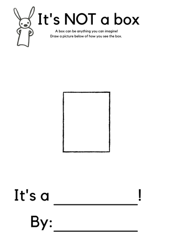 It's NOT a BOX Activity Worksheet Bundle | Teaching Resources