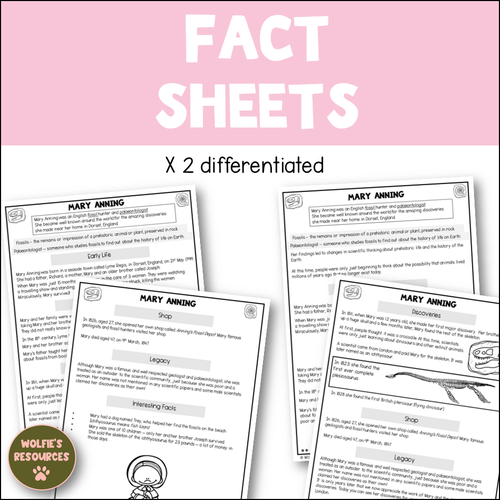 Mary Anning KS2 Activities And Power Point | Teaching Resources