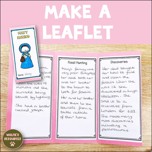 Mary Anning KS2 Activities And Power Point | Teaching Resources