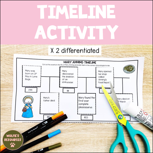 Mary Anning KS2 Activities And Power Point | Teaching Resources