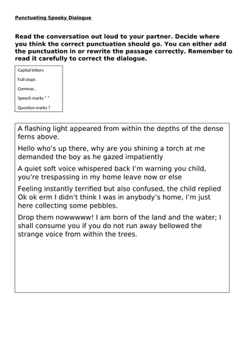 Year 6 Spooky Writing Grammar Pack | Teaching Resources
