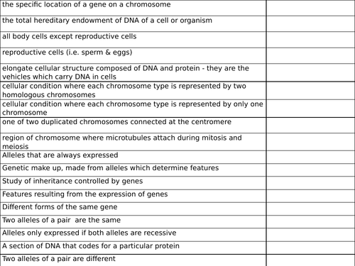 Cell Division topic for OCR A level. MODULE 2: FOUNDATIONS IN BIOLOGY ...