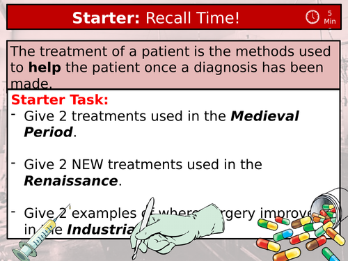 GCSE Medicine L21 - Magic Bullets & Modern Treatments | Teaching Resources