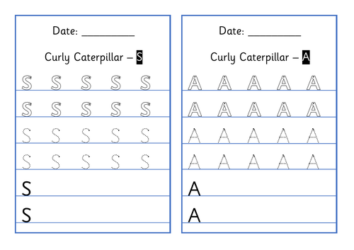Little Wandle Handwriting | Teaching Resources Little Wandle Handwriting | Teaching Resources