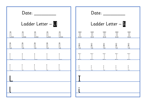 Little Wandle Handwriting | Teaching Resources Little Wandle Handwriting | Teaching Resources