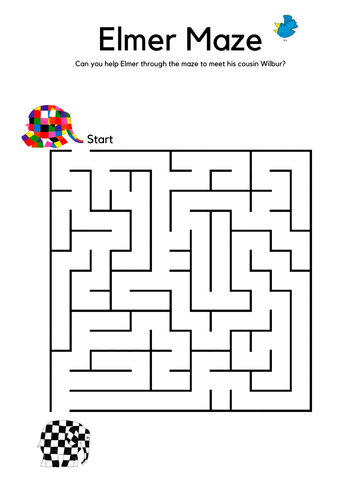 Elmer Activity worksheet bundle | Teaching Resources