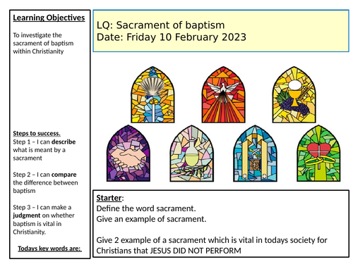 AQA Christian Practices | Teaching Resources