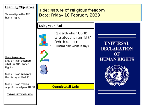 Religion, Human Rights and Social Justice | Teaching Resources