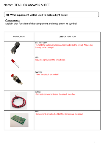 D&T- soldering work sheet | Teaching Resources