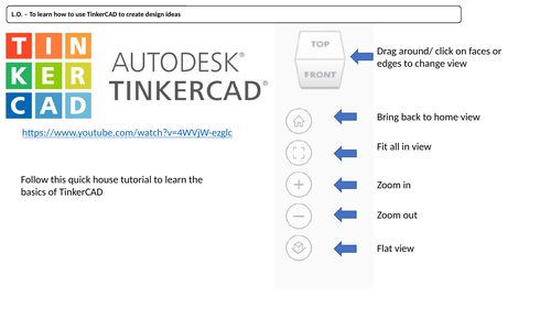 D&T- TinkerCAD intro project | Teaching Resources