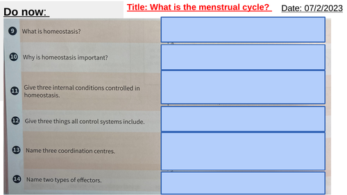 Puberty & Menstrual Cycle, KS4 | Teaching Resources Puberty & Menstrual Cycle, KS4 | Teaching Resources
