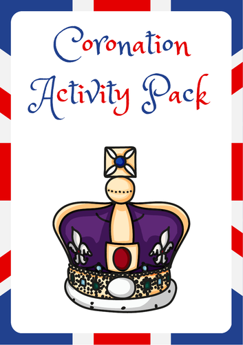 King Charles III's Coronation Activity Pack X9 Worksheets. Royal Fun ...