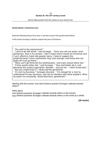 A Christmas Carol Revision. Structuring an academic essay with ...