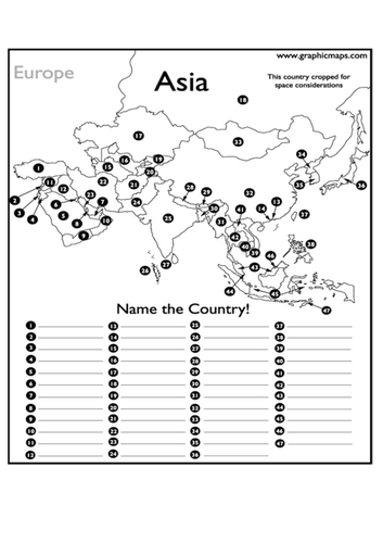 Asia SOW - 20 lesson SOW for KS3 Geography | Teaching Resources