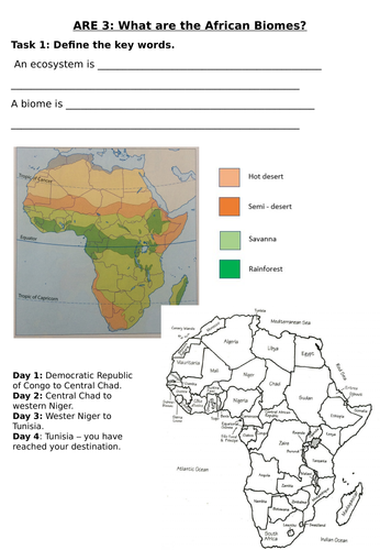 Africa - 24 lesson SOW for KS3 Geography | Teaching Resources