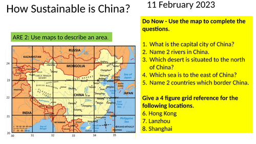 China- 12 lesson SOW for KS3 Geography | Teaching Resources