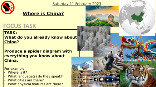 China- 12 lesson SOW for KS3 Geography | Teaching Resources