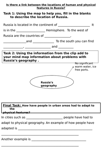 Russia - 16 lesson SOW for KS3 Geography | Teaching Resources