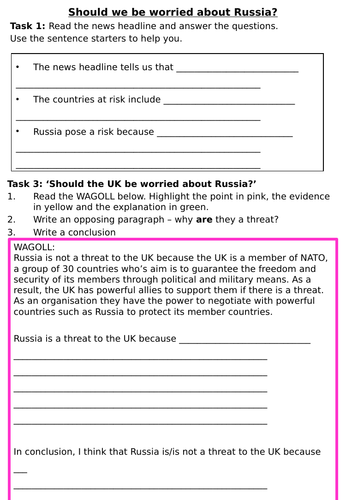 Russia - 16 lesson SOW for KS3 Geography | Teaching Resources