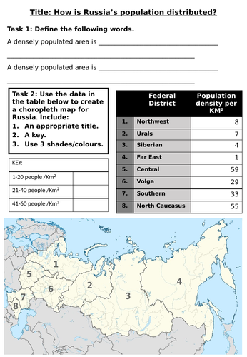 Russia - 16 lesson SOW for KS3 Geography | Teaching Resources