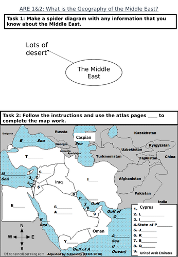 The Middle East -16 lesson SOW for KS3 | Teaching Resources