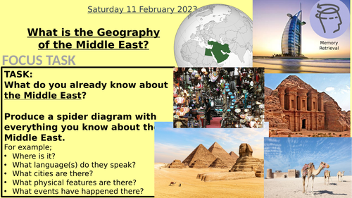 The Middle East -16 lesson SOW for KS3 | Teaching Resources