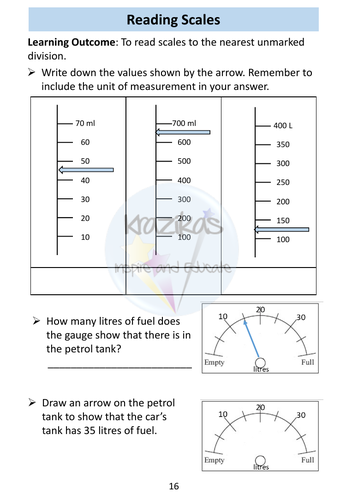 Volume and Capacity Workbook - Functional Skills Maths - Entry Level 3 ...