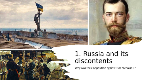 Russian Revolution – Russia and its discontents 1900 | Teaching Resources