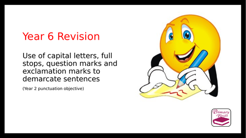Year 6 SPAG Revision PPT: Demarcating Sentences | Teaching Resources
