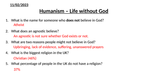 God Unit | Teaching Resources