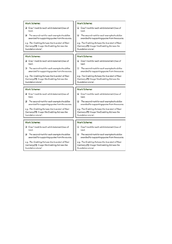 The Enabling Act | Teaching Resources