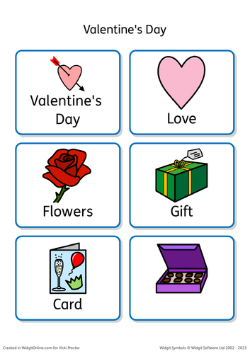 Valentine's Day Symbol Supported Resources Pack for Learners with SEND ...