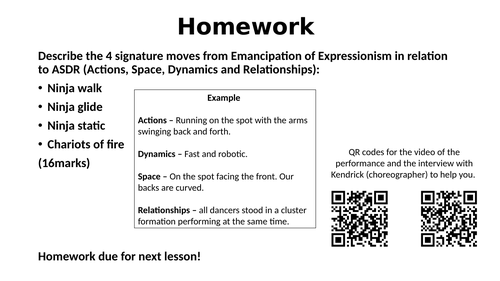AQA GCSE Dance Y10 Year's worth of lessons | Teaching Resources