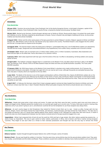 History KS3 SOW & Knowledge Organisers | Teaching Resources