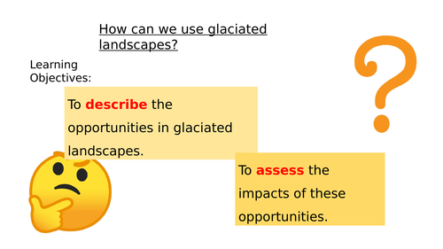 Using Glaciers | Teaching Resources