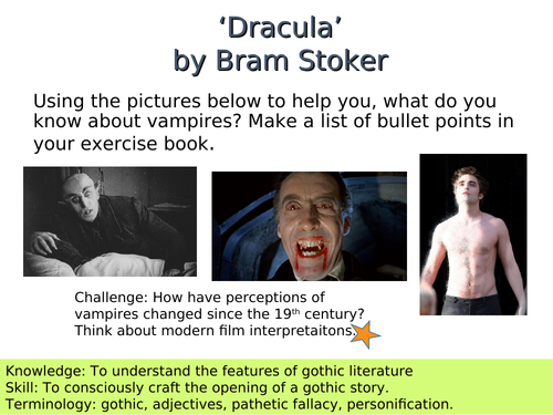 Dracula | Teaching Resources