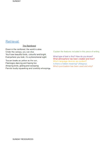 English persuasive Writing - A travel brochure. YEAR 6. | Teaching ...